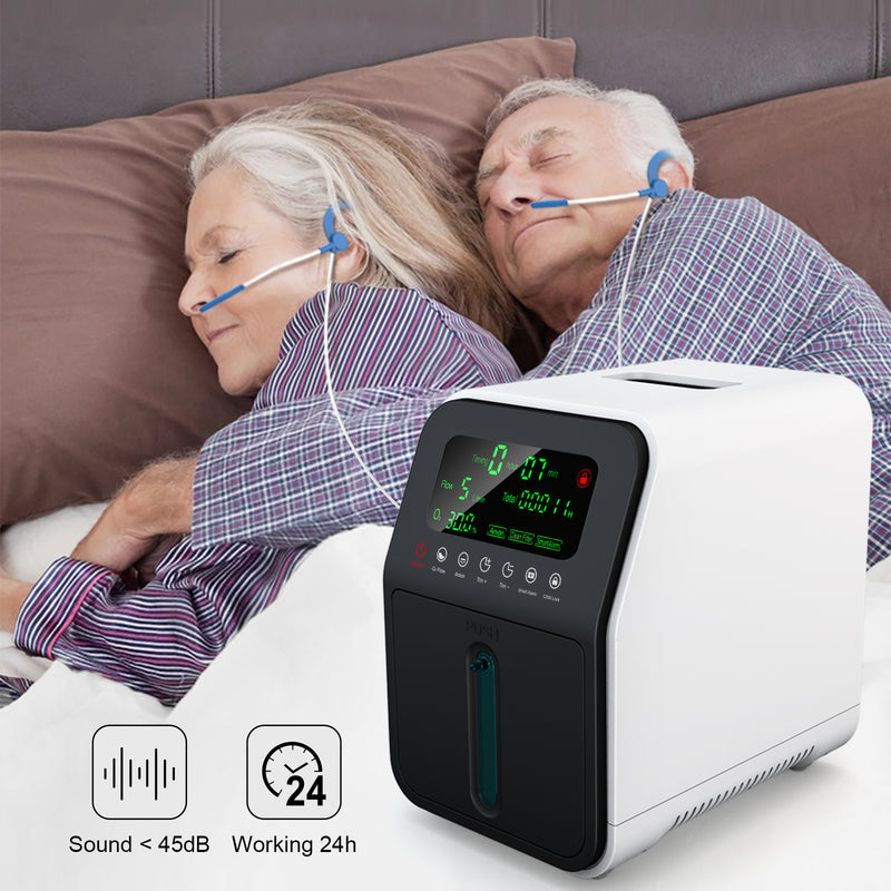 OSITO Oxygen Concentrator 7 Liter Machine with Accessories