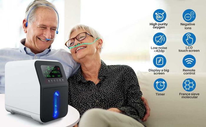 OSITO Oxygen Concentrator 7 Liter Machine with Accessories